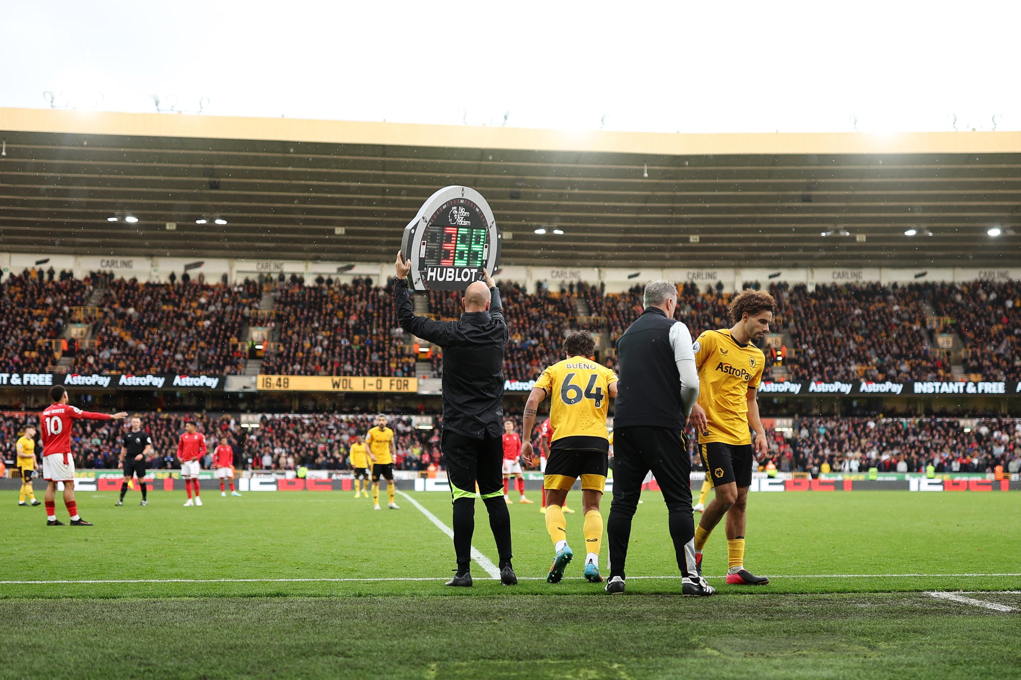 Hugo Bueno posts on Instagram following Wolves first-team debut