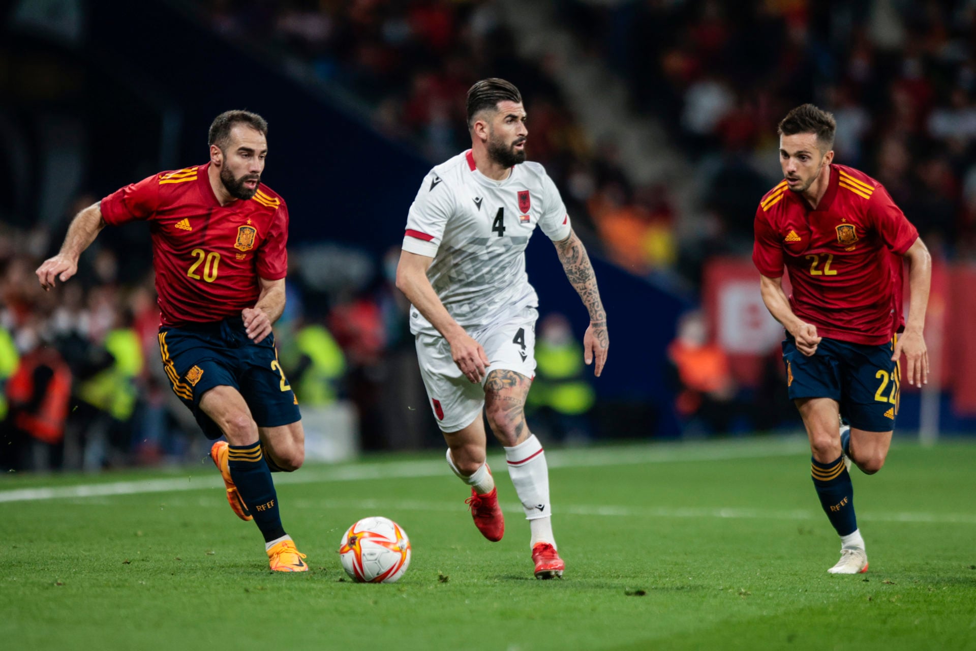 Pablo Sarabia brands Wolves target Dani Carvajal 'a top player'