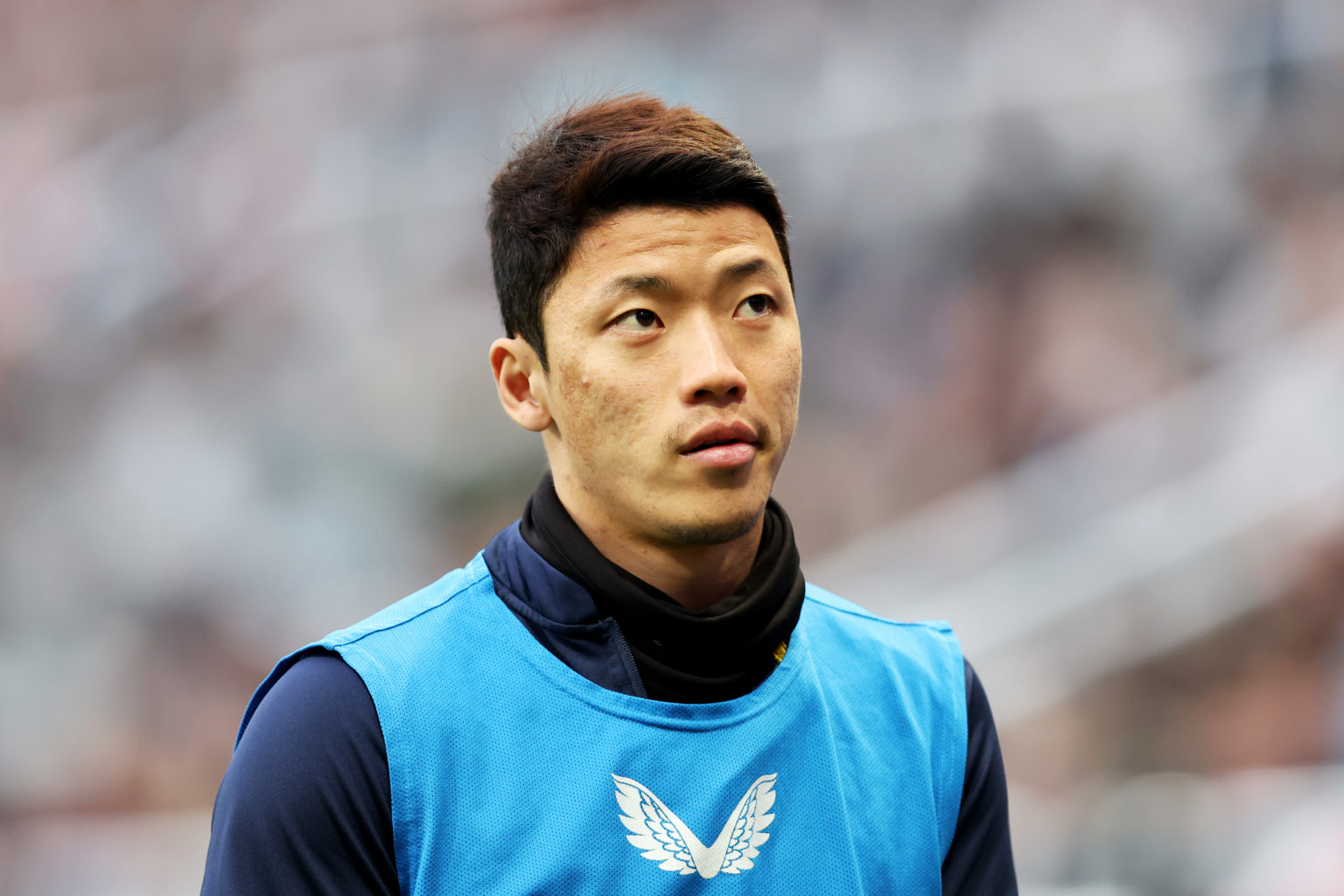 Hwang Hee-chan spotted at Wolves' open training session today