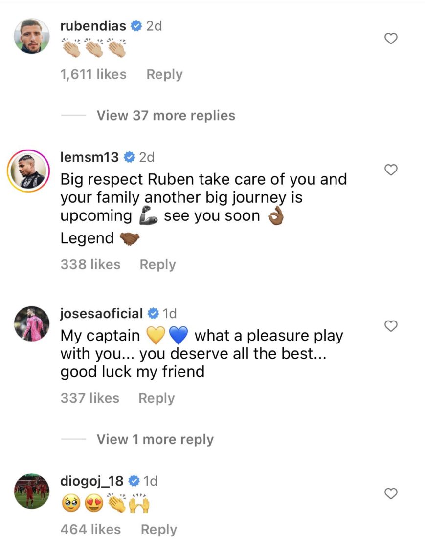 Diogo Jota and John Ruddy send messages to Ruben Neves after Wolves exit