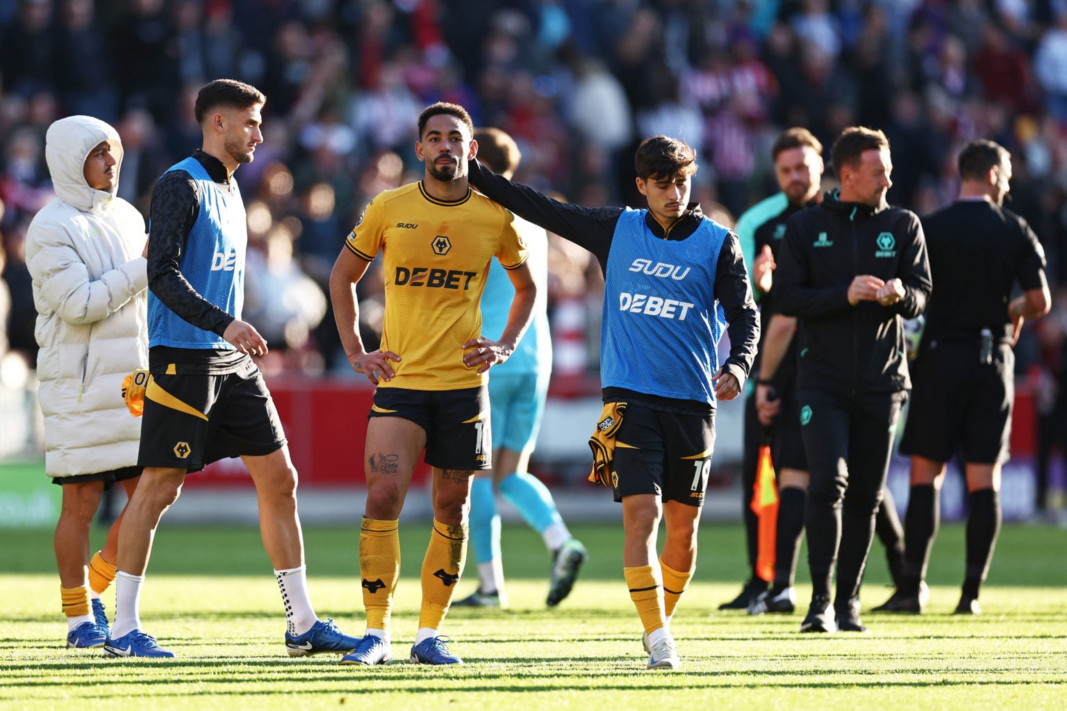 The two highest and lowest-rated Wolves players in the Premier League ...