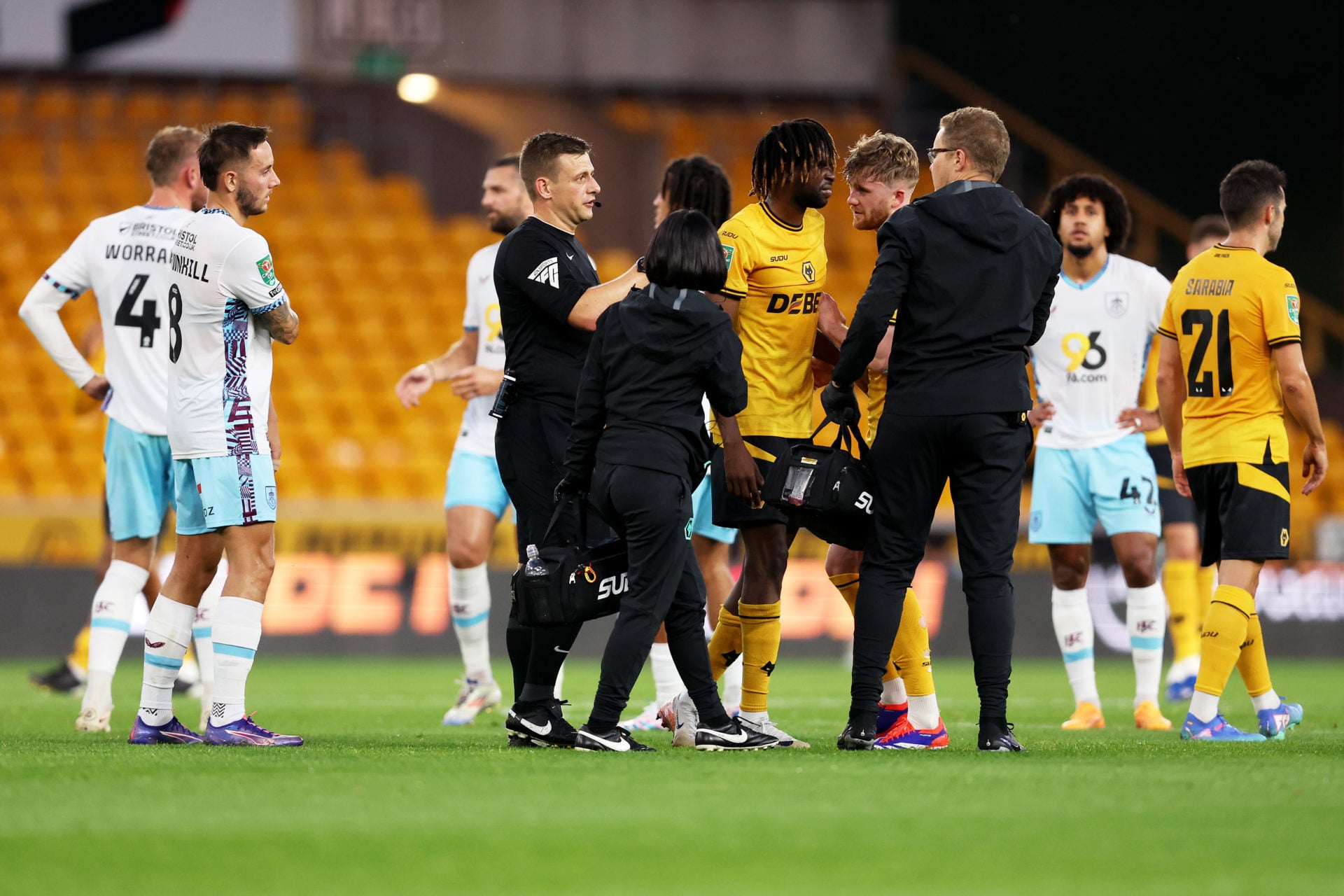 Wolves lineup from last season's meeting with Burnley drives home Vitor ...