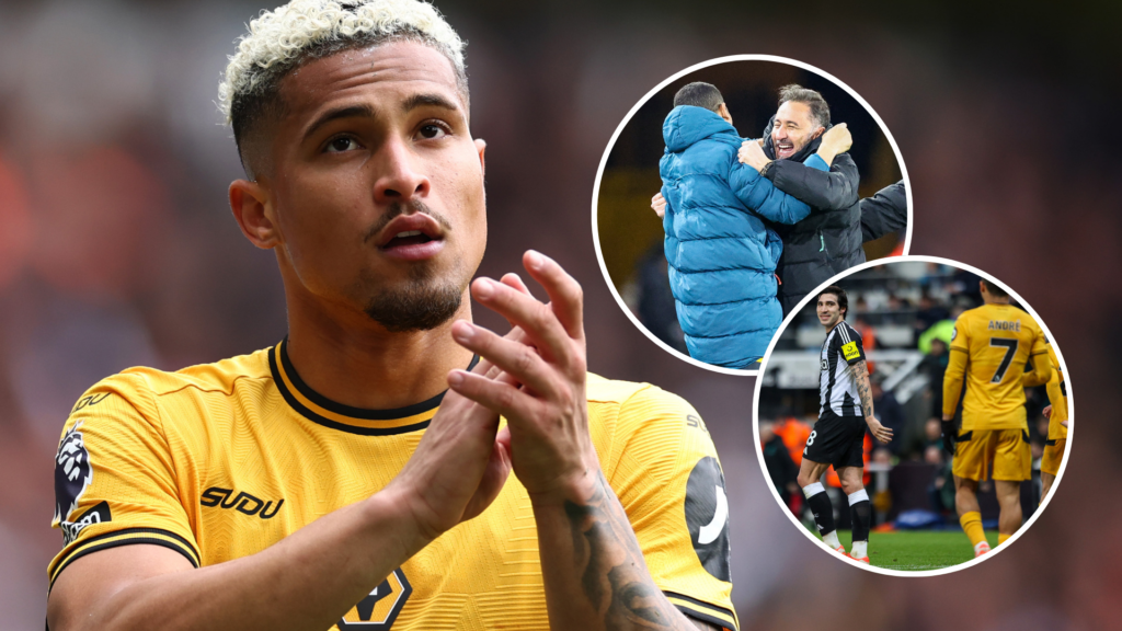 Joao Gomes reveals which Wolves teammate has taken his game to the next ...