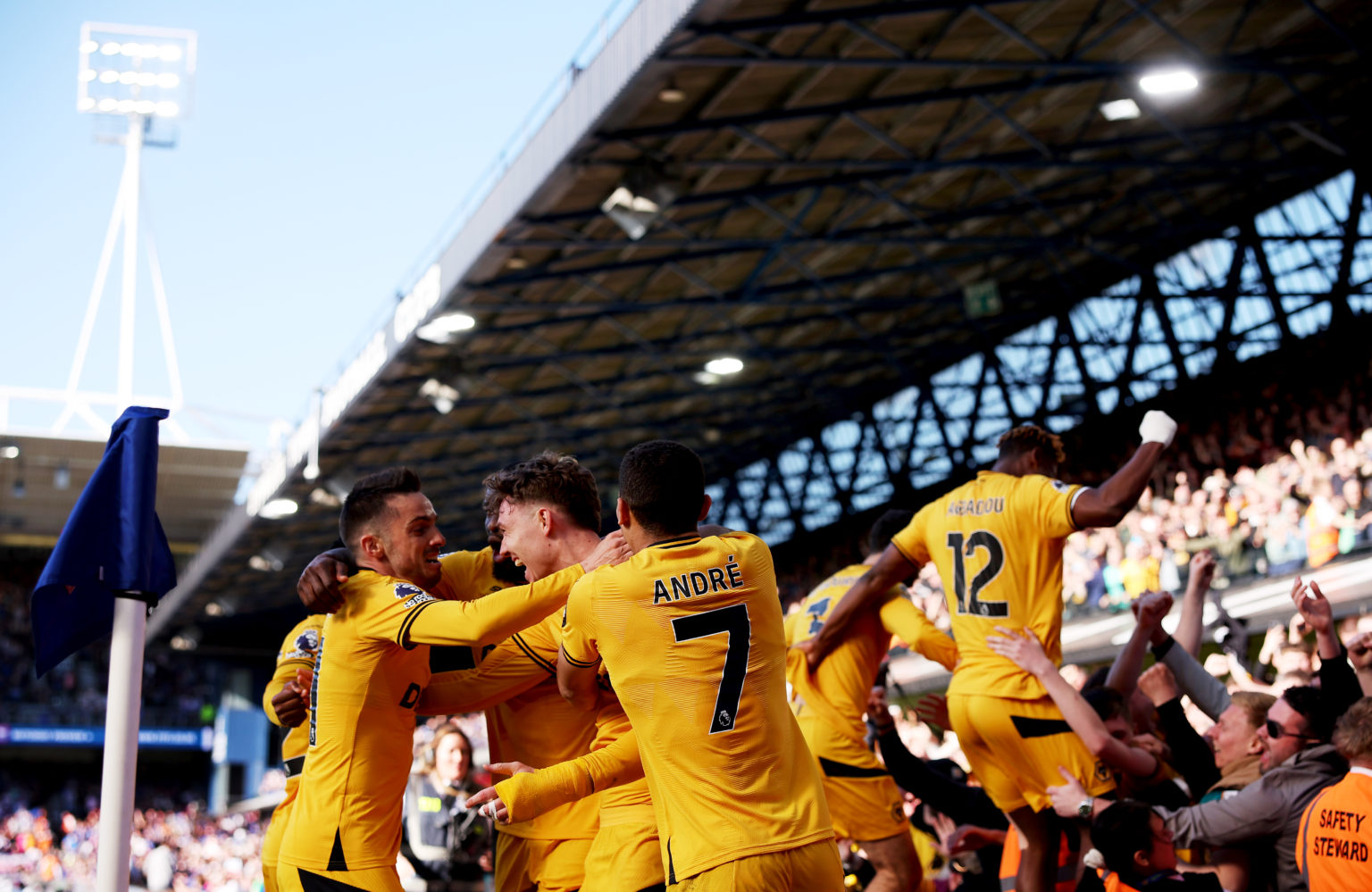 Wolves fans will love what Andre did after Jorgen Strand Larsen scored ...