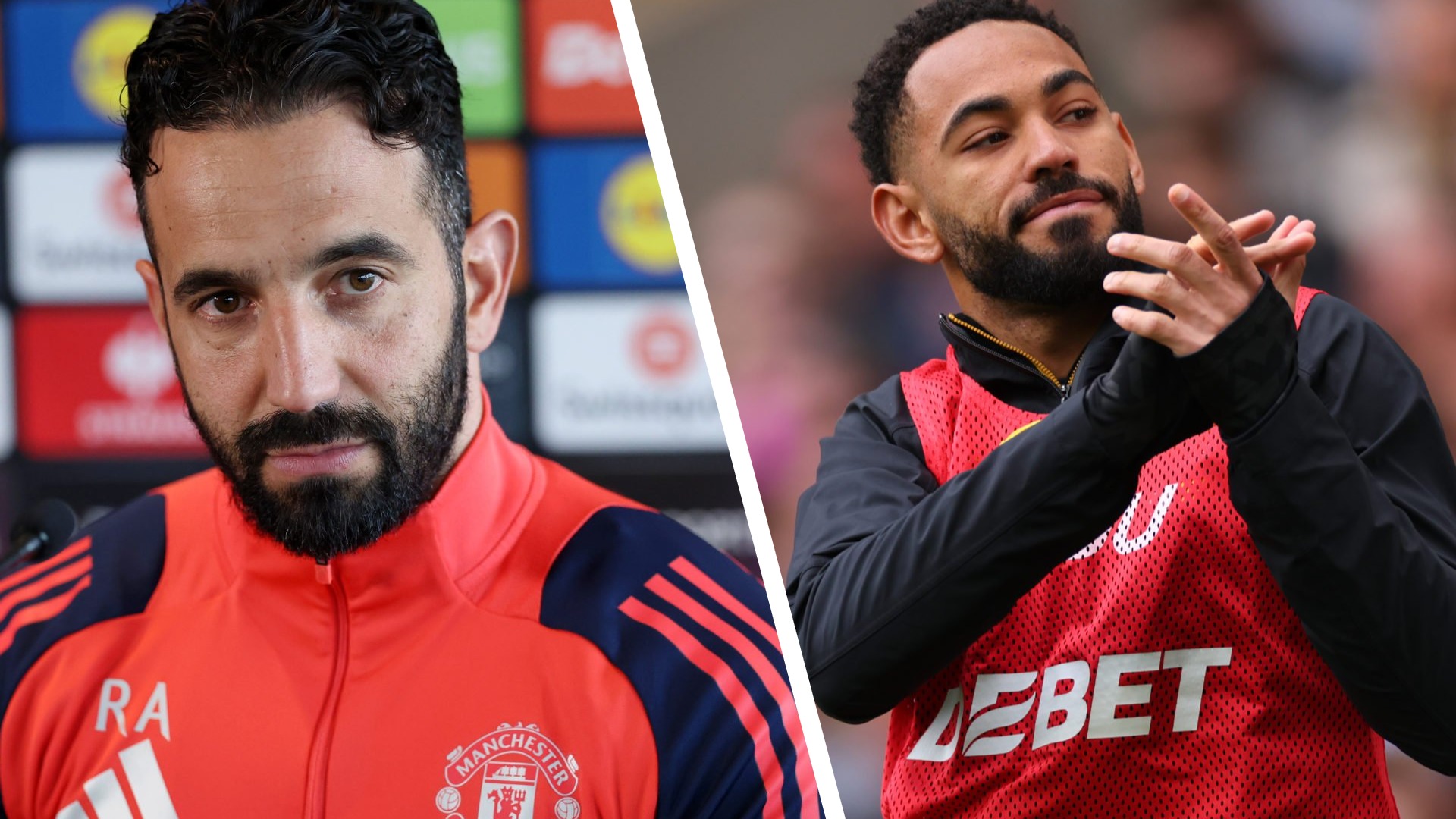 Ruben Amorim responds when asked if Matheus Cunha could swap Wolves for Manchester United