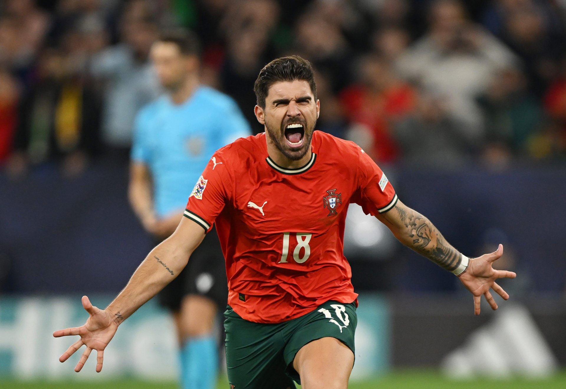 Ruben Neves reacts on Instagram as former Wolves captain scores penalty ...
