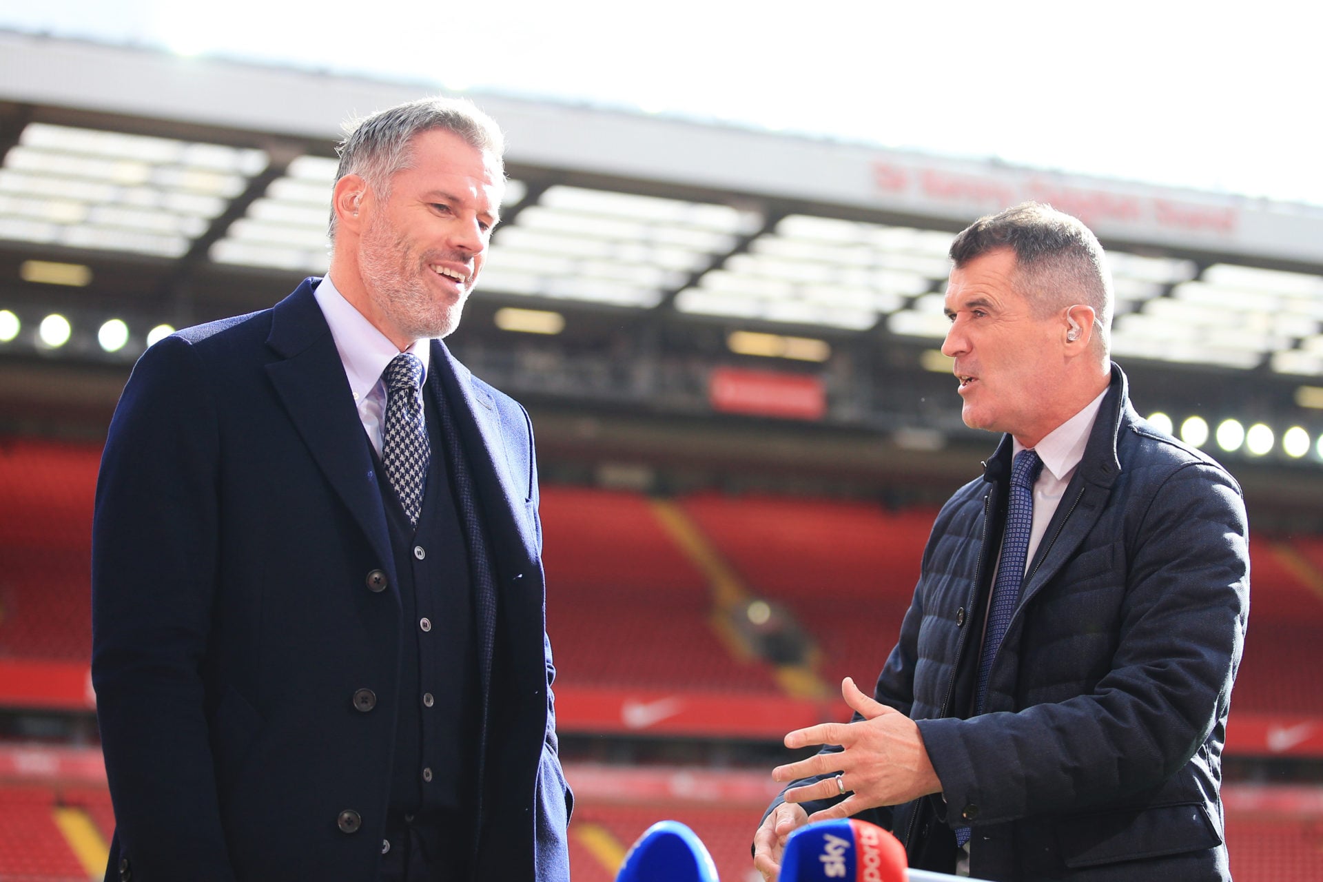 Jamie Carragher and Roy Keane disagree on the score for Wolves vs ...