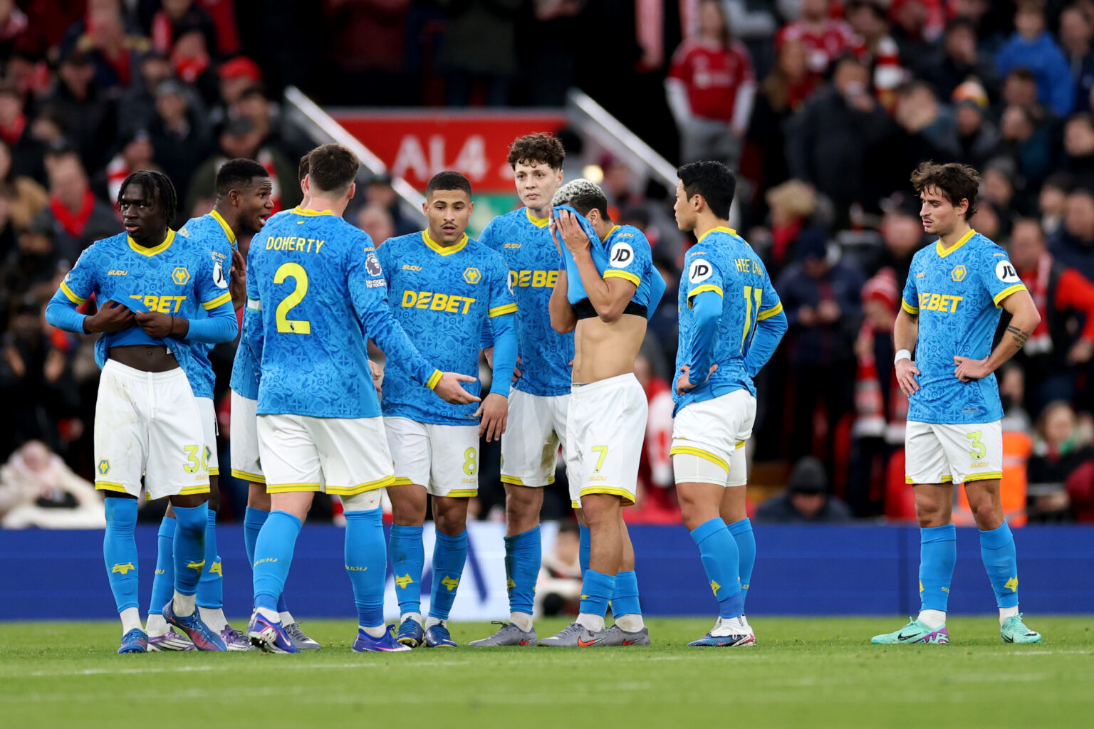 Wolves fans vote on who let them down most vs Liverpool, there was one ...